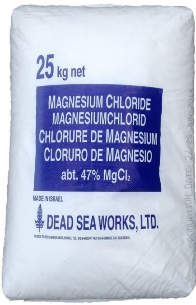 DEAD SEA WORKS, LTD. Magnézium z mrtvého moře 25 Kg – Zboží Mobilmania