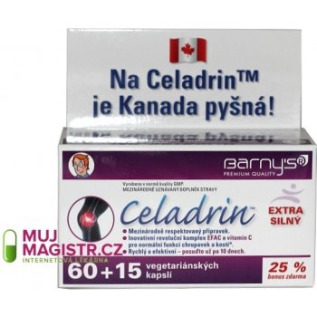 Celadrin EXTRA SILNÝ 60+15 kapslí od 360 Kč - Heureka.cz