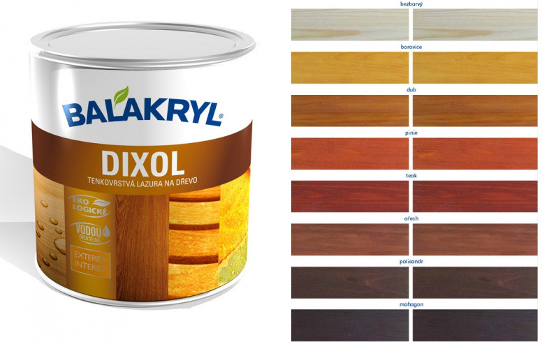 Balakryl Dixol 0,7 kg dub od 219 Kč - Heureka.cz