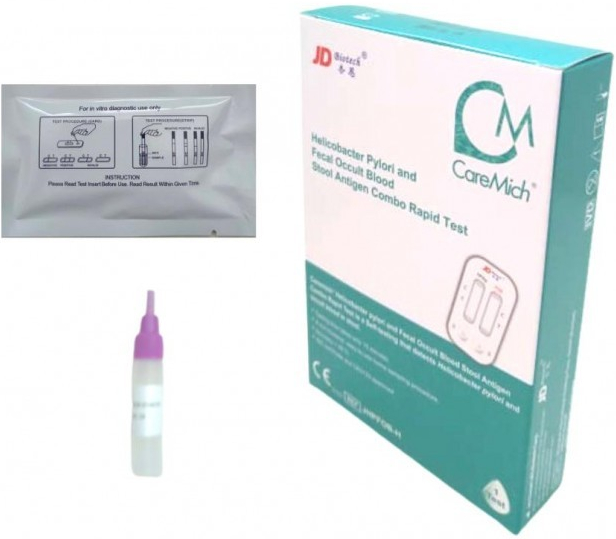JD BioTech test Heclicobacter pylori + Fecal Occult Blood 2v1 od 258 Kč ...