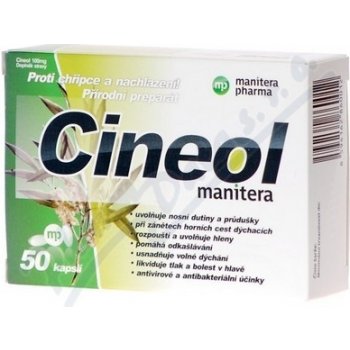 mp cineol 100 mg 50 kapslí od 162 Kč - Heureka.cz