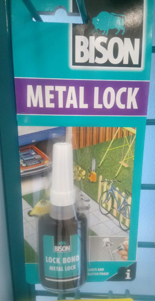 BISON Metal Lock lepidlo na zajištění šroubů 10g od 142 Kč - Heureka.cz