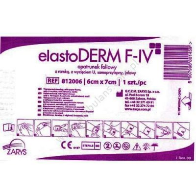 Elastoderm F I.V 6 cm x 7 cm 100 ks od 485 Kč - Heureka.cz
