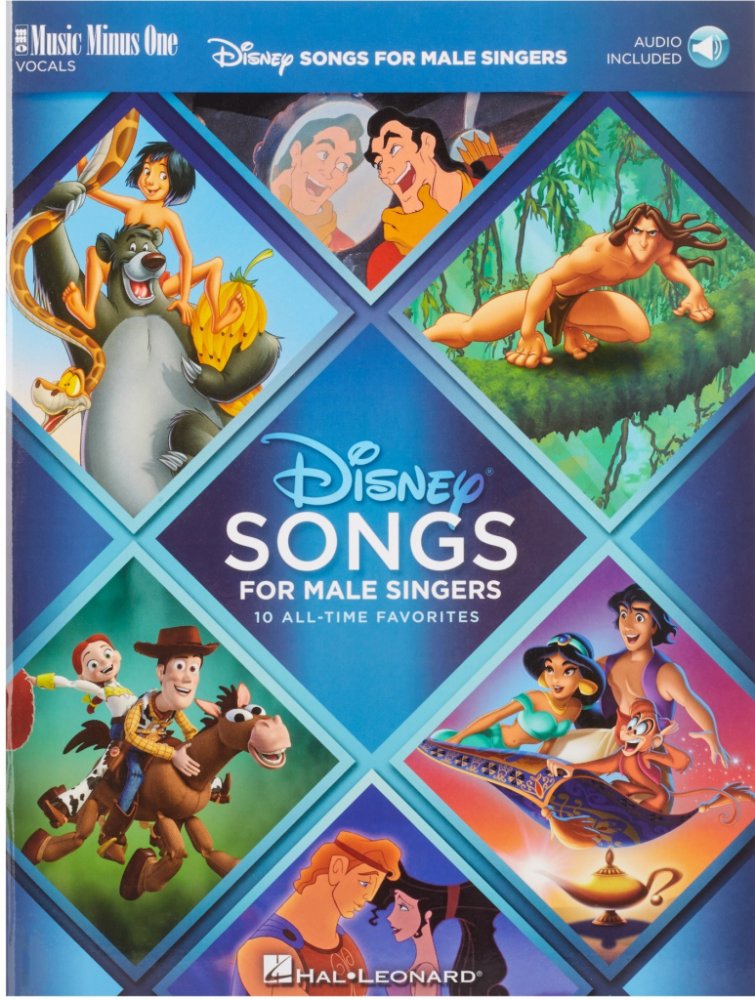 Disney Songs For Male Singers 10 All-Time Favorites noty na klavír ...