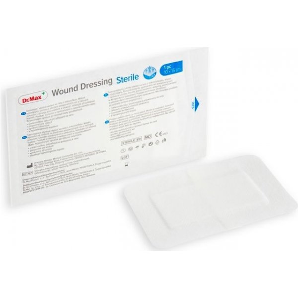 Dr. Max Wound Dressing Sterile 10 x 15 cm sterilní náplast 1 ks od 25 ...