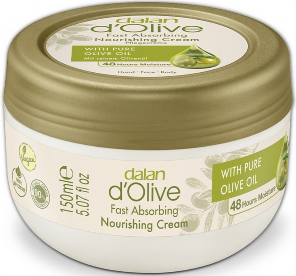 Dalan d Olive Nourishing Cream vyživující krém na ruce a tělo s ...