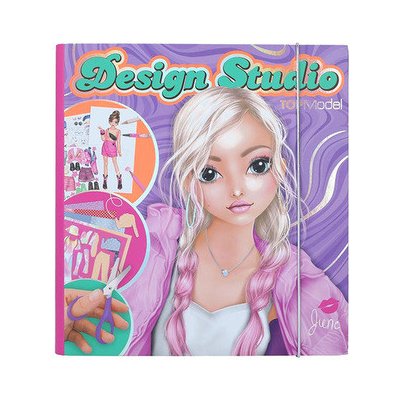 Omalovánka Top Model Design Studio June v deskách se samolepkami od 234 ...