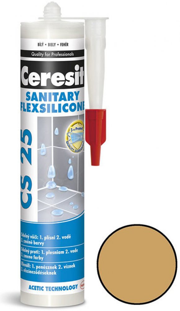 CS25 silikon sanitární 280 ml, toffi – Zboží Mobilmania