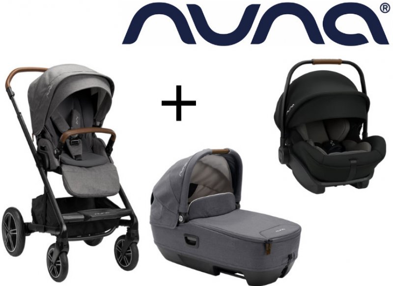 Nuna Set sport MIXX NEXT 2023 + cestovní korba CARI NEXT/CARI AIRE 2022 + autosedačka ARRA NEXT ...