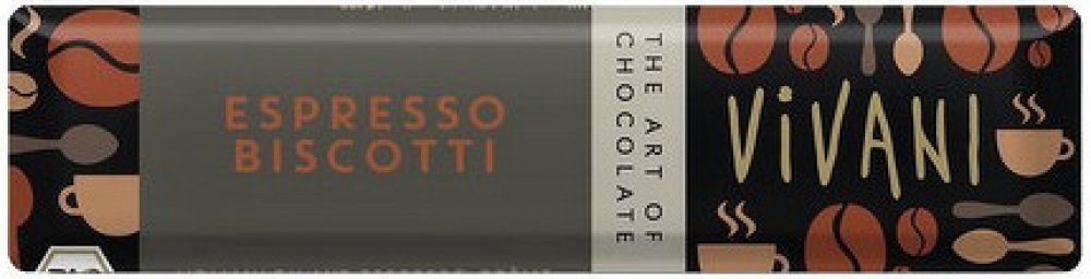 VIVANI Čokoládová tyčinka espresso 40 g od 37 Kč na Hledejceny.cz