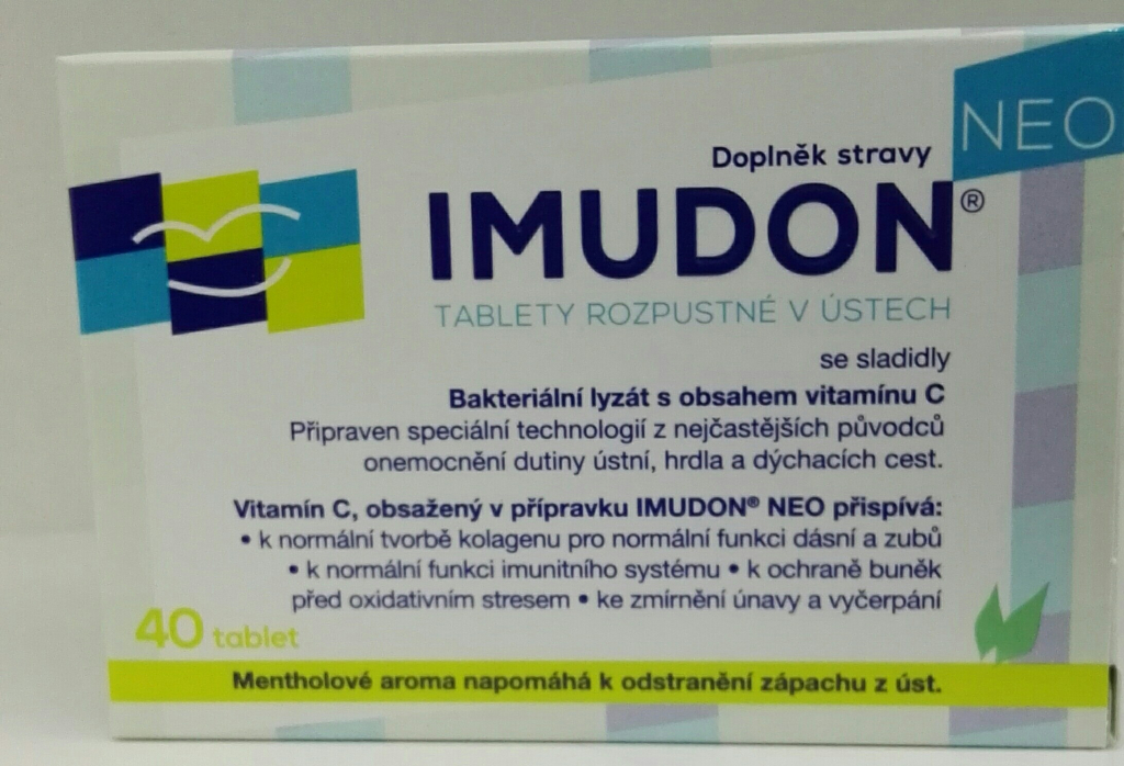 Imudon Neo rozpustné se sladidlem 40 tablet od 269 Kč - Heureka.cz