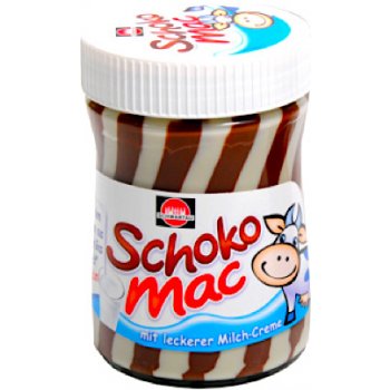 Schoko Mac mléčný čoko krém Duo 400 g od 69 Kč - Heureka.cz