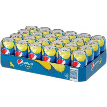 Pepsi Twist Lemon 24 x 330 ml od 340 Kč - Heureka.cz