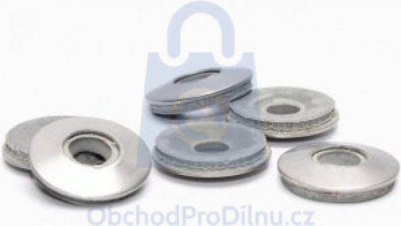 Podložka střešní, AN 9055, nerez A2 s gumou 8,4 x 19 - hobby balení, balení 1 ks – Zboží Mobilmania