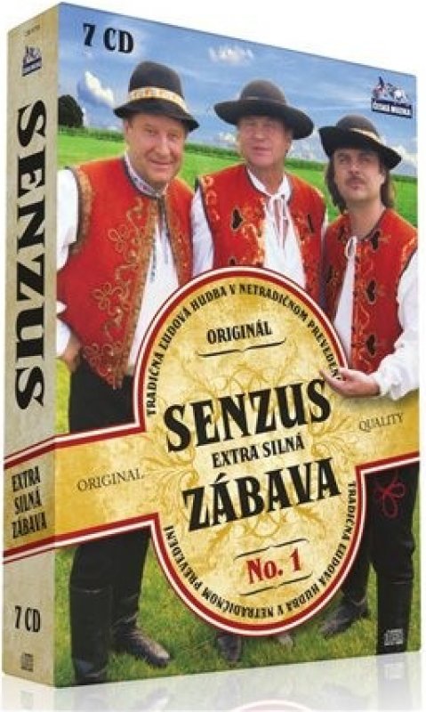 Senzus - Extra silná zábava CD/DVD – Zboží Mobilmania