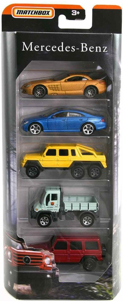 Mattel Matchbox Matchbox Limitovaná edice Mercedes Benz autíčka 5ks od ...