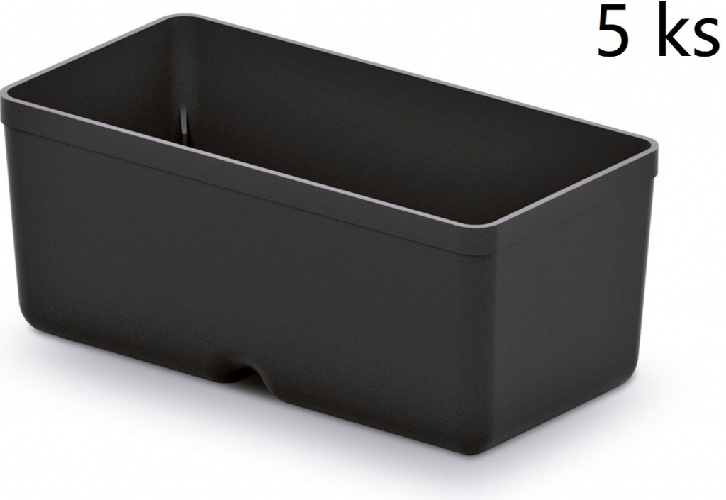 Prosperplast Set 5 plastových boxů na nářadí Unite box 11x5,5x13,2 cm ...