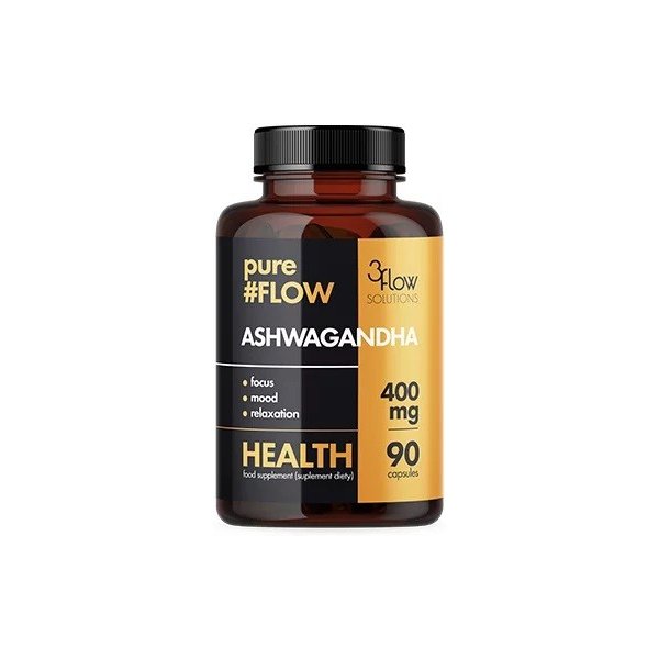 3Flow Solutions pureFLOW Ashwaganda 400mg 90 kapslí od 165 Kč - Heureka.cz