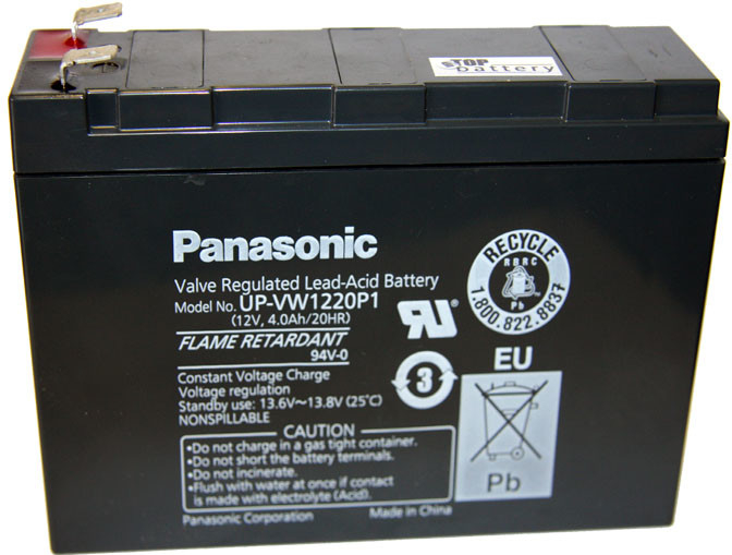 PANASONIC UP-VW1220P1 4Ah 12V od 655 Kč - Heureka.cz