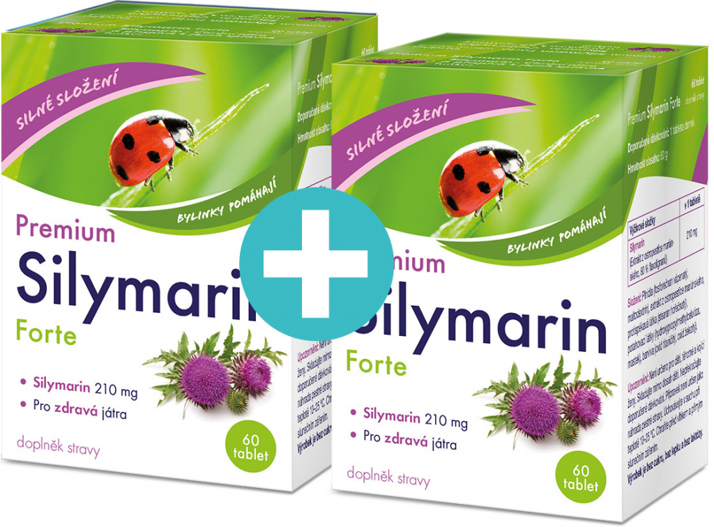 Swiss Med Premium Silymarin Forte 60+60 tablet od 179 Kč - Heureka.cz