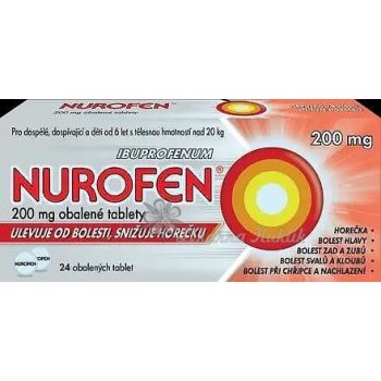 NUROFEN POR 200MG TBL OBD 12 I od 34 Kč - Heureka.cz