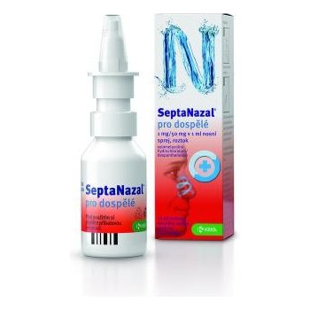 SEPTANAZAL PRO DOSPĚLÉ NAS 1MG/ML+50MG/ML NAS SPR SOL 1X10ML od 65 Kč ...