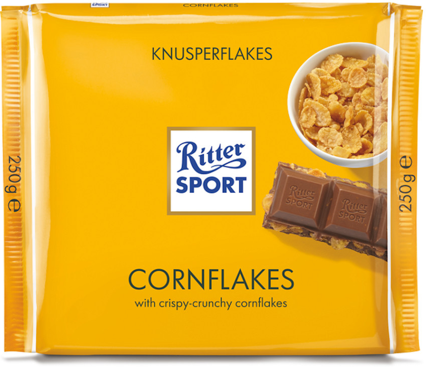RITTER SPORT Cornflakes 250 g od 80 Kč - Heureka.cz