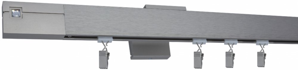 KovovégarnýžeCZ Quadro Etri Dvouřadá jezdec s háčkem broušený nerez 351-400cm od 6 106 Kč na ...