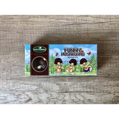 Miltonas Funny Mushrooms Mini Biscuits 60 g od 30 Kč - Heureka.cz