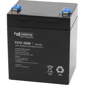 fgFORTE FG12-30W 12V 5Ah od 508 Kč - Heureka.cz