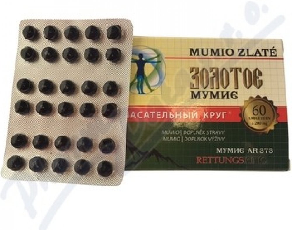 Mumio Zlaté 60 tablet | Srovnanicen.cz