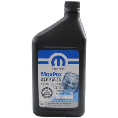 Mopar 5W-30 1 l od 328 Kč - Heureka.cz