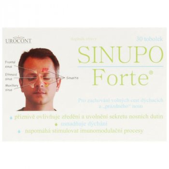 Urocont Sinupo Forte 30 tablet od 130 Kč - Heureka.cz