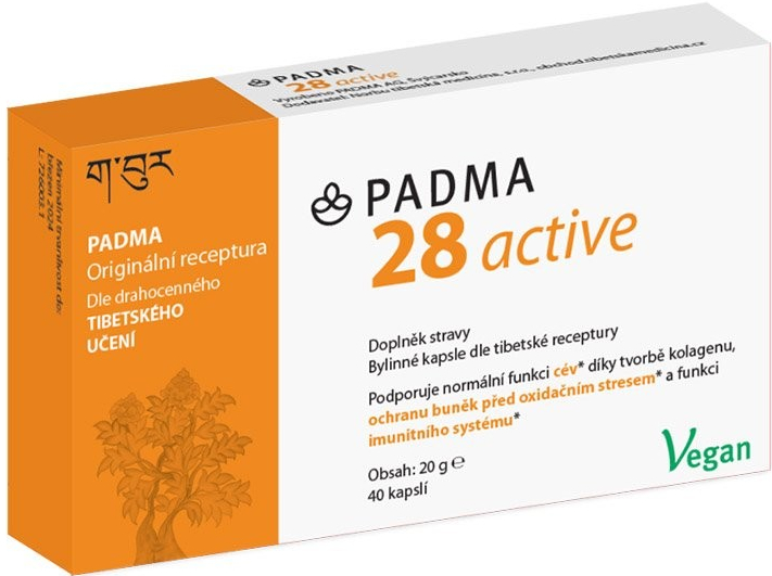 Padma Padma 28 ACTIVE 40 kapslí od 430 Kč - Heureka.cz