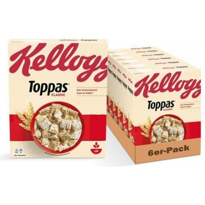 Kelloggs Kellogg\'s Toppas Classic 330 g od 89 Kč - Heureka.cz