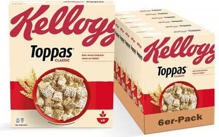 Kelloggs Kellogg\'s Toppas Classic 330 g od 89 Kč - Heureka.cz