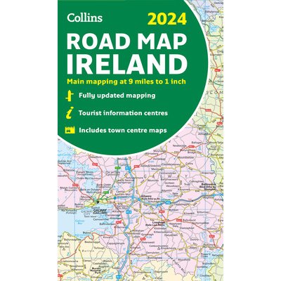 2024 Collins Road Map of Ireland od 169 Kč - Heureka.cz