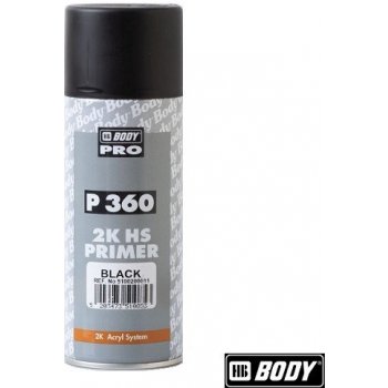 HB BODY plnič ve spreji BODY PRO P 360 2K HS Filling Primer akrylátový 400 ml černý od 217 Kč ...
