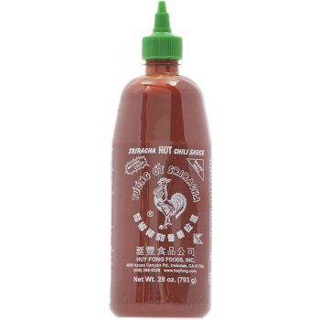 Huy Fong Sriracha Hot Chilli sauce 435 ml od 189 Kč - Heureka.cz
