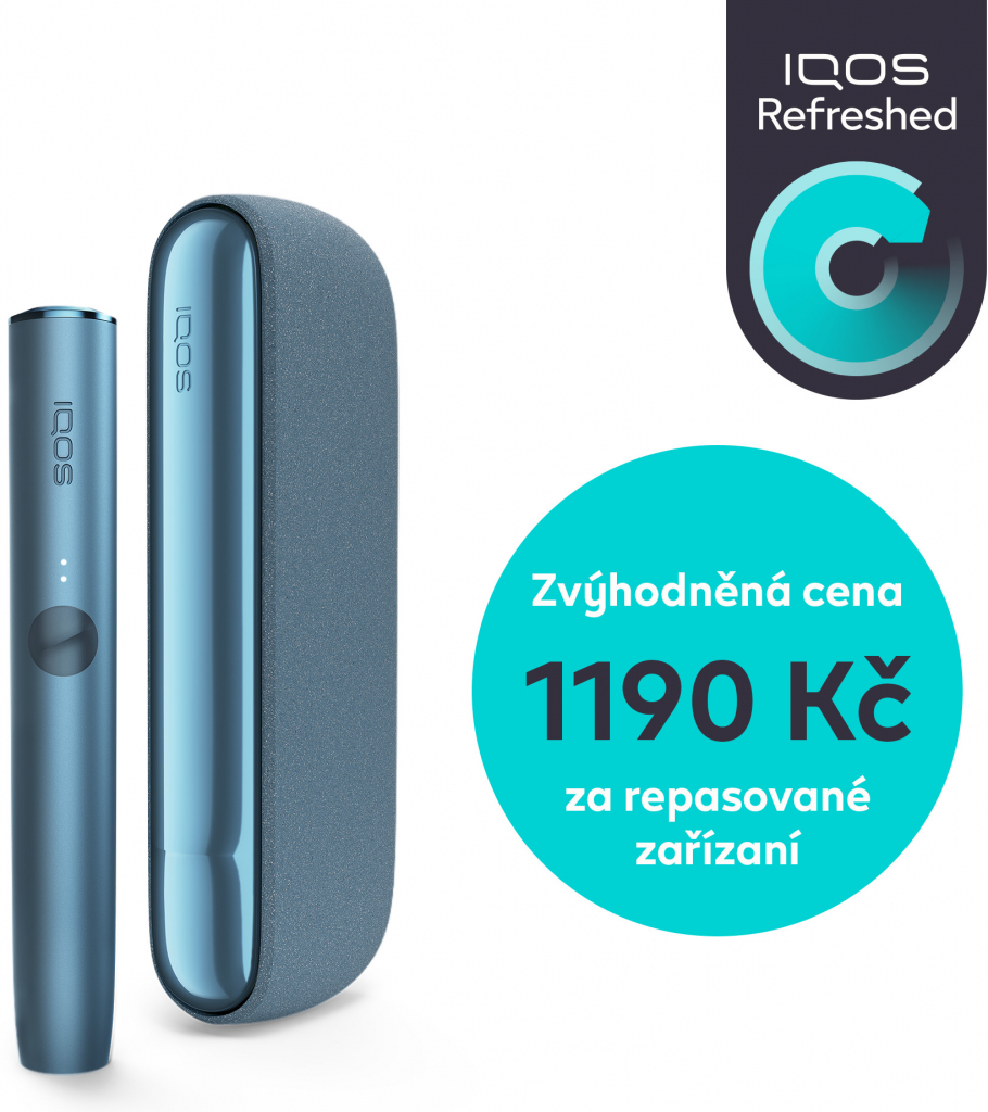 IQOS ILUMA Refreshed Azure Blue od 1 190 Kč - Heureka.cz