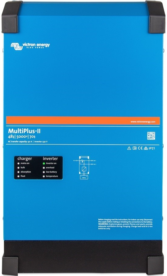 Victron Energy MultiPlus-II 48V/5000VA/70A-50A od 25 547 Kč - Heureka.cz