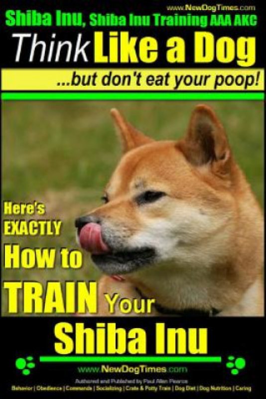 Shiba Inu, Shiba Inu Training AAA AKC: Think Like a Dog, but Dont Eat ...
