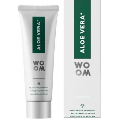 Woom Aloe Vera+ zubní pasta 75 ml od 149 Kč - Heureka.cz