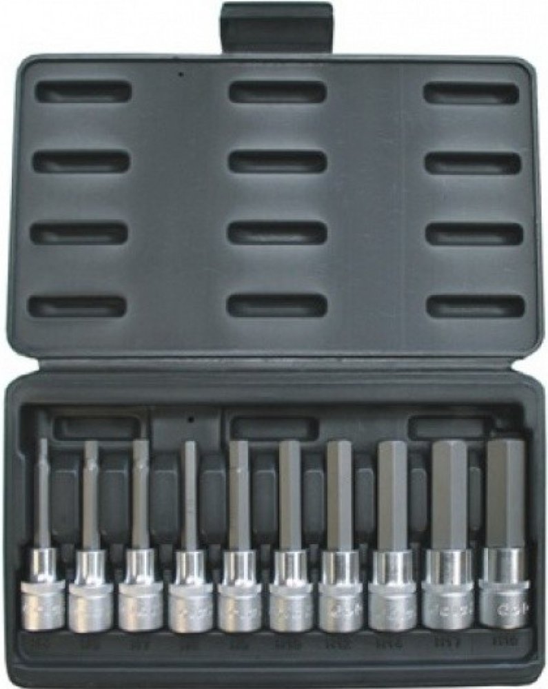 Imbusy – Sada zástrčných prodloužených hlavic imbus Gola 1/2" 10-díl ...