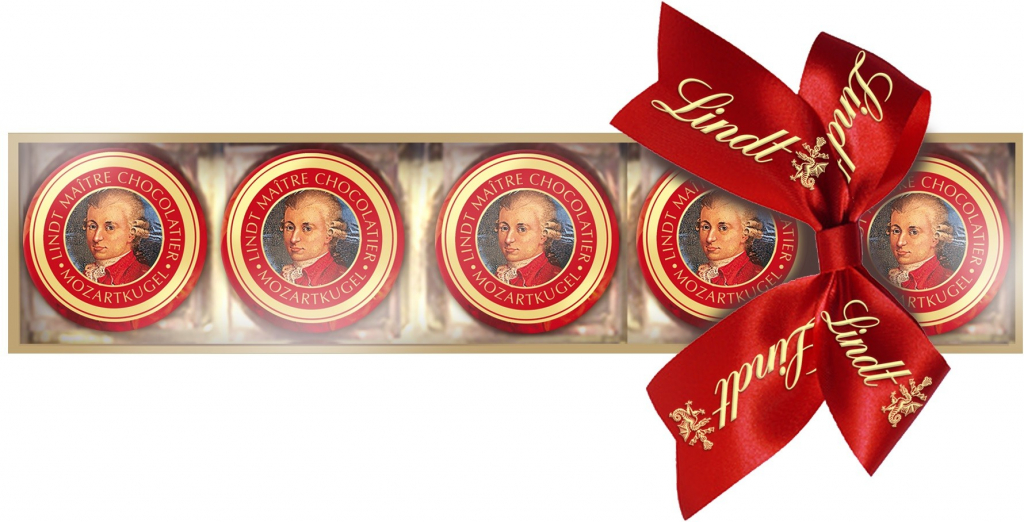 LINDT - HOFBAUER Mozart kugel hořká 100 g od 80 Kč - Heureka.cz