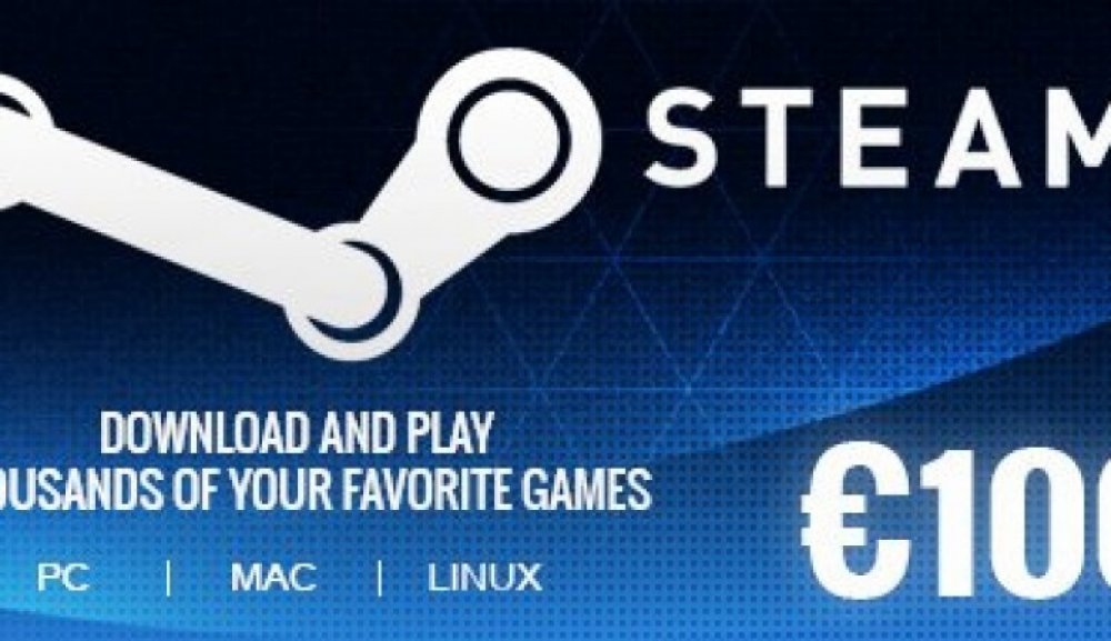 Valve Steam Dárková Karta 100 € od 2 695 Kč na Hledejceny.cz