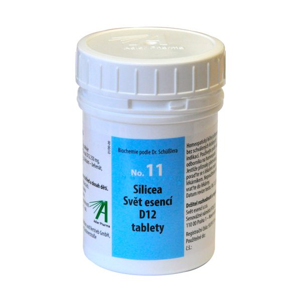 Nr.11 Silicea Adler Pharma D12 1000 tablet od 470 Kč - Heureka.cz