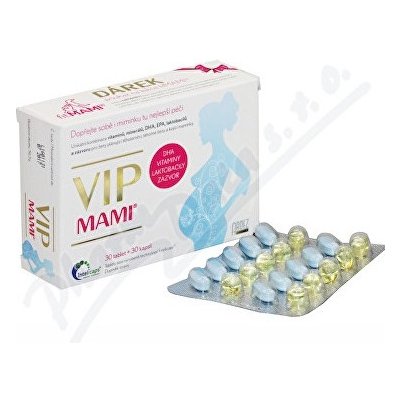 VIP mami 30 tablet + 30 kapslí od 547 Kč - Heureka.cz
