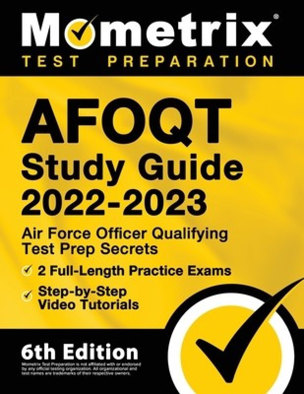 AFOQT Study Guide 2022-2023 - Air Force Officer Qualifying Test Prep ...