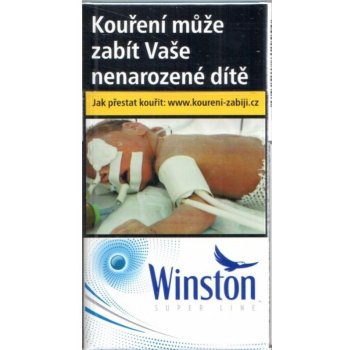 Winston super line Slim 20ks click od 117 Kč - Heureka.cz